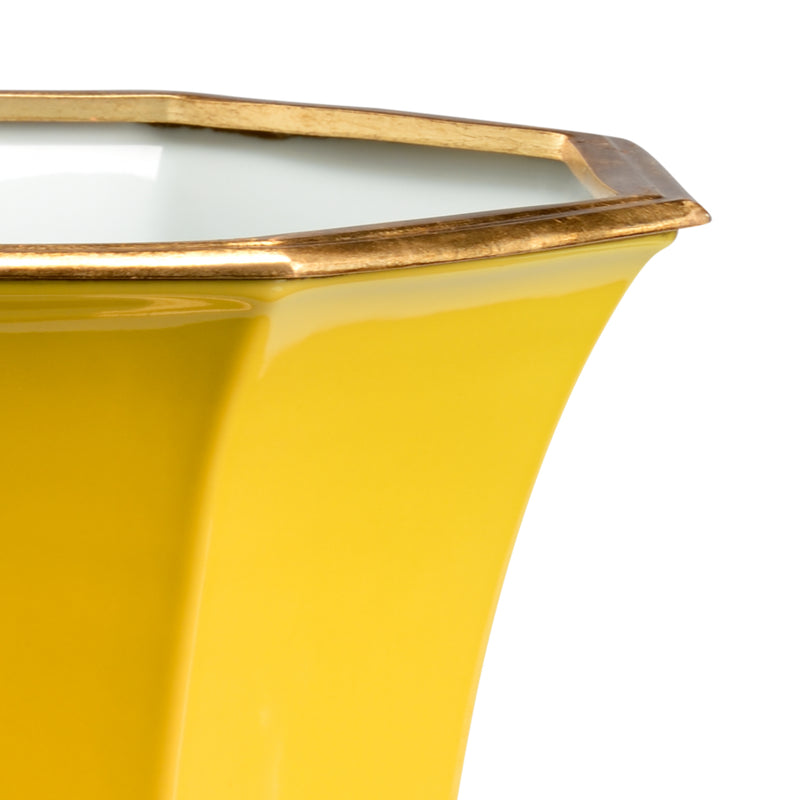 Chelsea House Buckingham Cachepot - Yellow – eCTURE