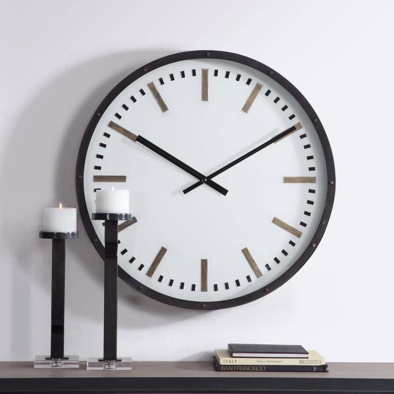 Uttermost Fleming Large Wall Clock – eCTURE